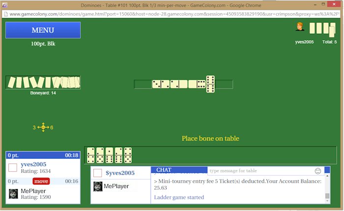 dominoes for html5 on desktop and mobile